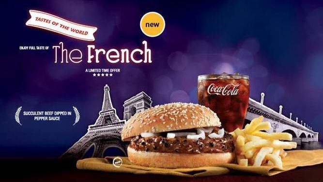 Enjoy the taste of The French limited edition meal from McDonalds ...