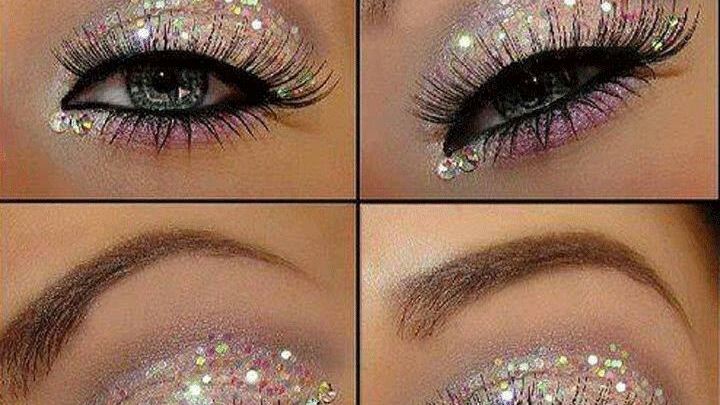 Glamorous Sparkling makeup | Daleeeel.com