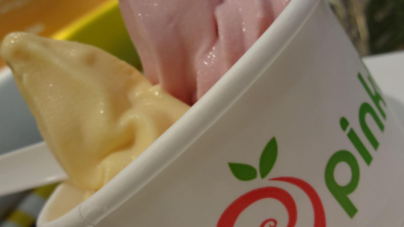 A cold yummy dessert from Pinkberry | Daleeeel.com