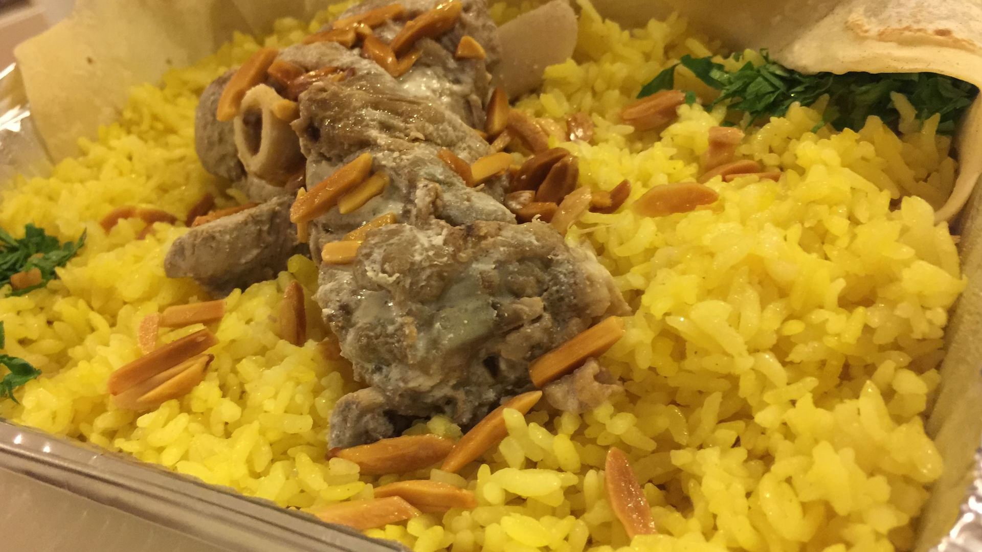 Jordanian Meat Mansaf from Cleopatra Restaurant | Daleeeel.com