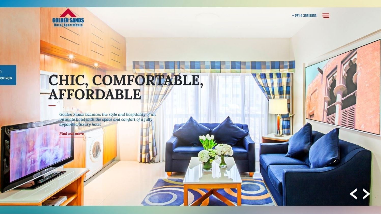 Golden Sands Hotel Apartments unveils revamped website | Daleeeel.com