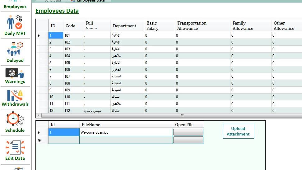 Payroll and Time Attendance Management System | Daleeeel.com