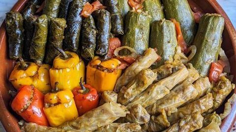 Egyptian Vegetarian Stuffed Vegetables Recipe AKA Mahashy | Daleeeel.com