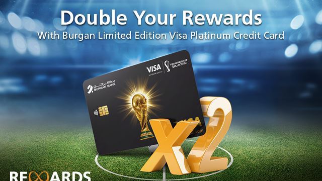 Burgan Bank Launches Double Your Rewards with limited edition Visa ...