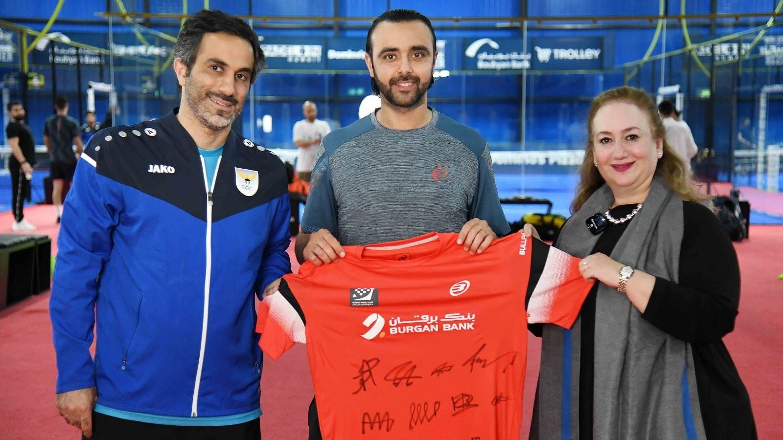 Burgan Bank Sponsors Kuwait National Team’s Participation in NAS Padel ...