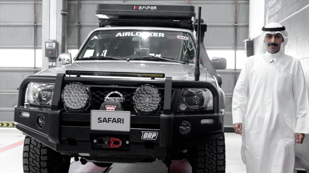 AABC wishes Khaled Al Mutairi a safe journey on his 50-day expedition in Nissan Safari ...