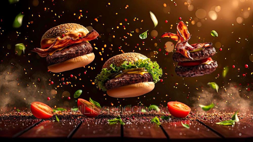 The Secret behind the Perfect Looking Burger in Restaurants' ADs ...