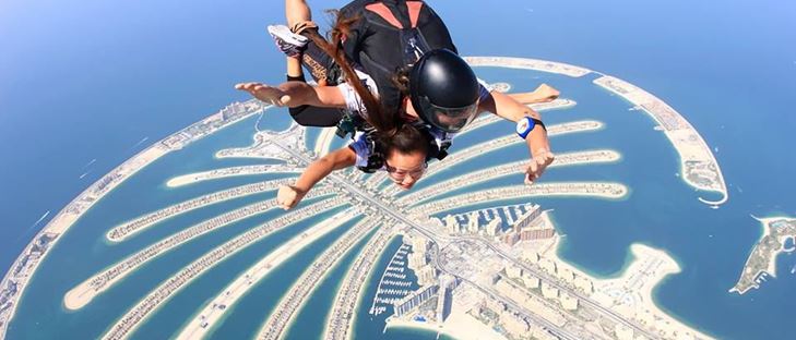 Sky Dive Dubai - The Palm Jumeirah - UAE | UAE Directory